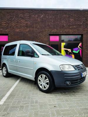 Grey Volkswagen Caddy 2009 in Kaisiadorys, with an engine capacity of 1.90 L and mileage of 399 thousand km for 3750 €, photo 7 on AUTOMOTO.COM.LV