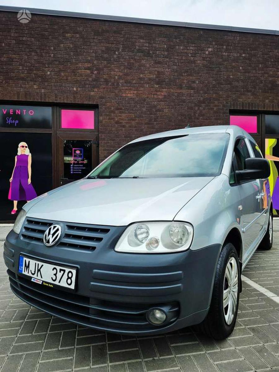 Grey Volkswagen Caddy 2009 in Kaisiadorys, with an engine capacity of 1.90 L and mileage of 399 thousand km for 3750 €, photo 10 on AUTOMOTO.COM.LV