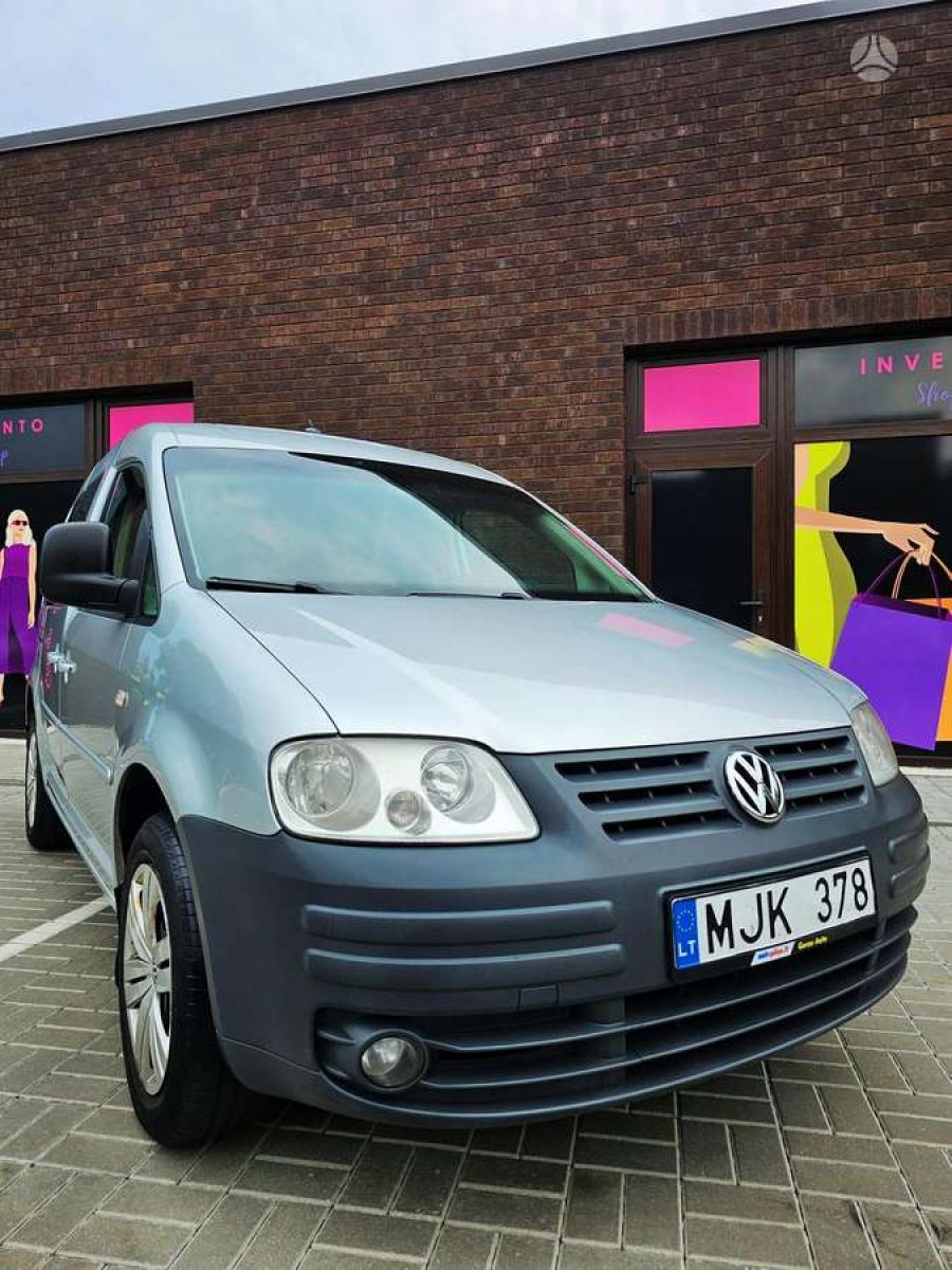 Grey Volkswagen Caddy 2009 in Kaisiadorys, with an engine capacity of 1.90 L and mileage of 399 thousand km for 3750 €, photo 12 on AUTOMOTO.COM.LV