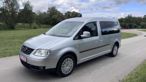 Pelēks Volkswagen Caddy 2009 Kelmė, ar dzinēja tilpumu 2.00 L un nobraukumu 298 tūkst. km par 6900 €, foto  vietnē AUTOMOTO.COM.LV