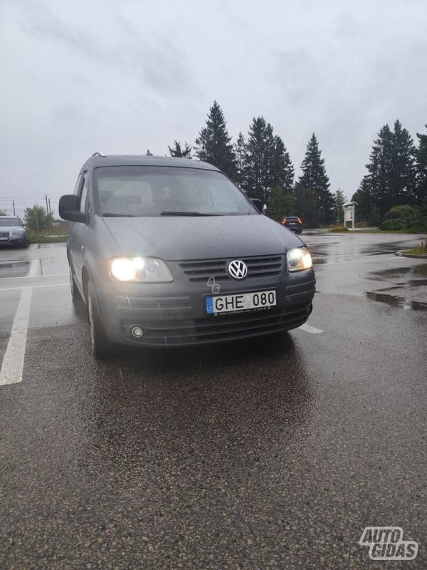 Grey Volkswagen Caddy 2009 in Vilnius, with an engine capacity of 1.90 L and mileage of 540 thousand km for 999 €, photo 1 on AUTOMOTO.COM.LV