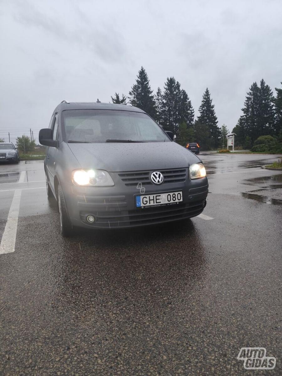 Grey Volkswagen Caddy 2009 in Vilnius, with an engine capacity of 1.90 L and mileage of 540 thousand km for 999 €, photo 1 on AUTOMOTO.COM.LV