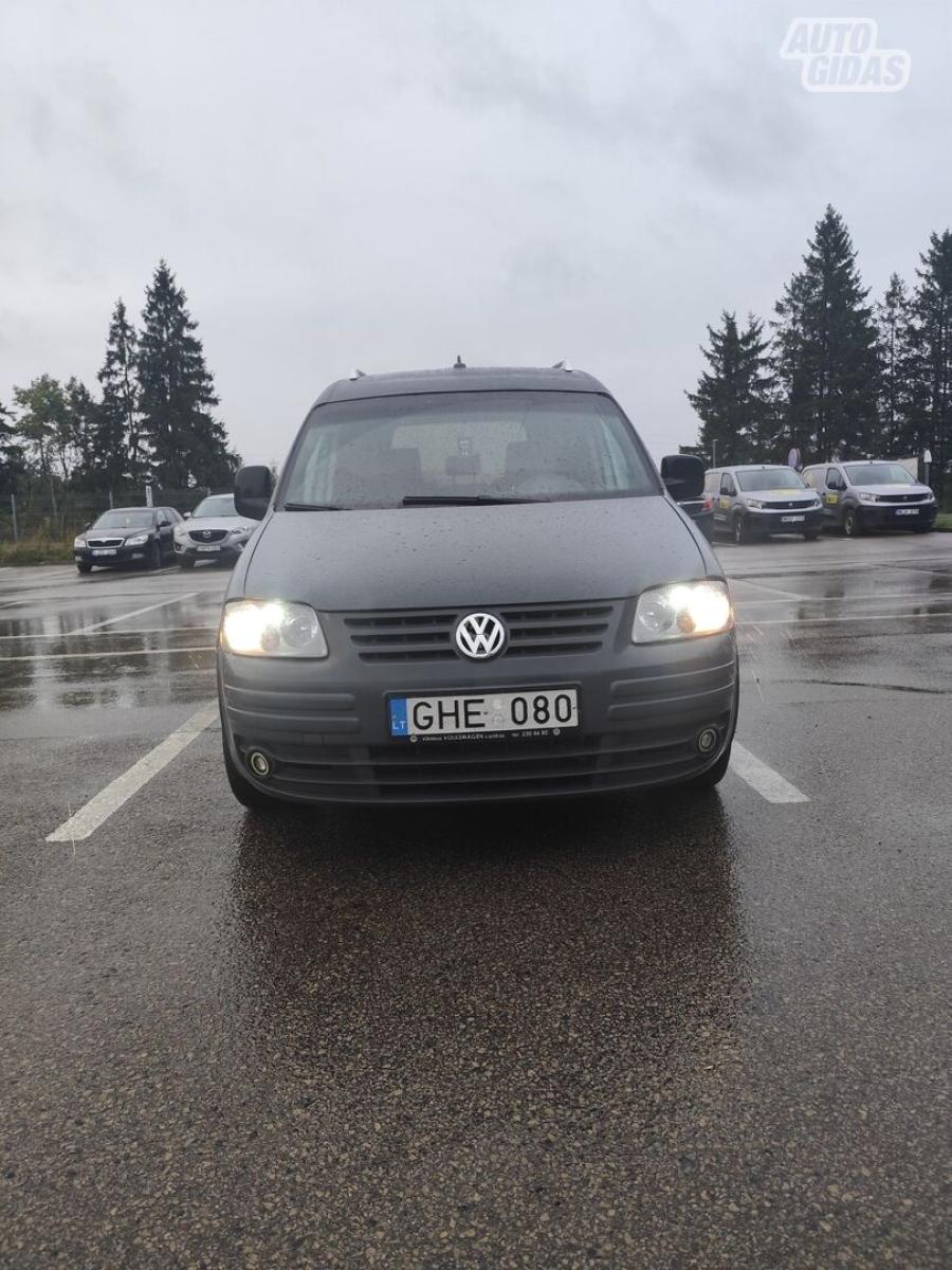 Grey Volkswagen Caddy 2009 in Vilnius, with an engine capacity of 1.90 L and mileage of 540 thousand km for 999 €, photo 3 on AUTOMOTO.COM.LV