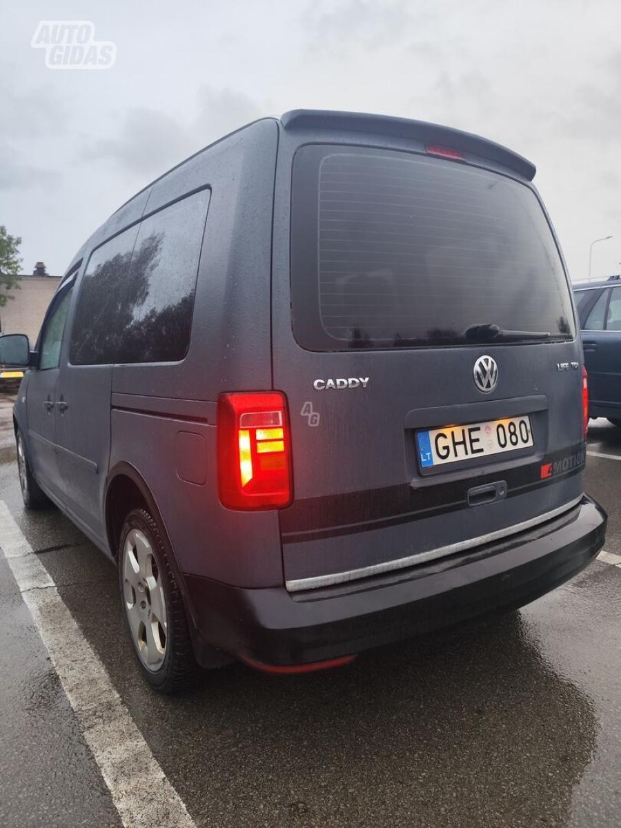 Grey Volkswagen Caddy 2009 in Vilnius, with an engine capacity of 1.90 L and mileage of 540 thousand km for 999 €, photo 6 on AUTOMOTO.COM.LV