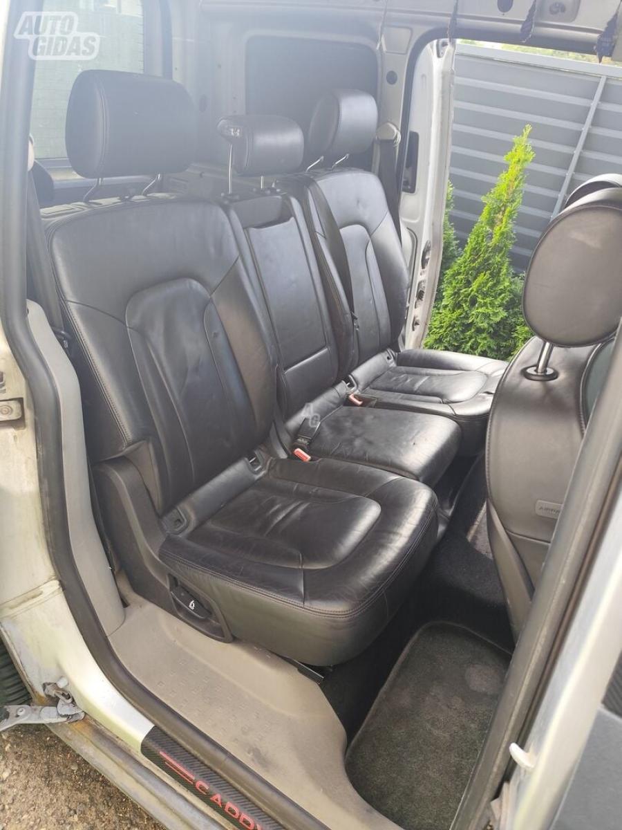 Grey Volkswagen Caddy 2009 in Vilnius, with an engine capacity of 1.90 L and mileage of 540 thousand km for 999 €, photo 12 on AUTOMOTO.COM.LV
