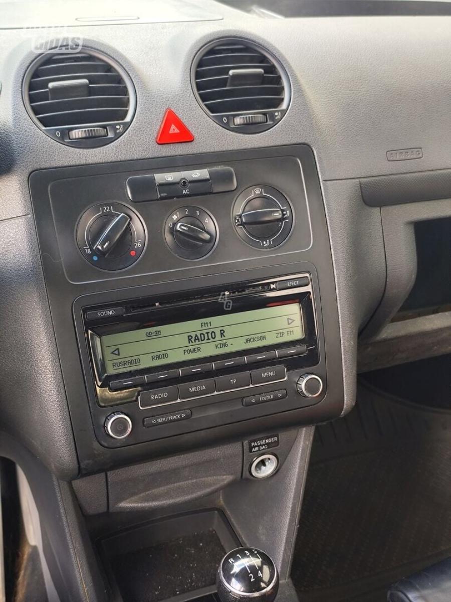 Grey Volkswagen Caddy 2009 in Vilnius, with an engine capacity of 1.90 L and mileage of 540 thousand km for 999 €, photo 19 on AUTOMOTO.COM.LV