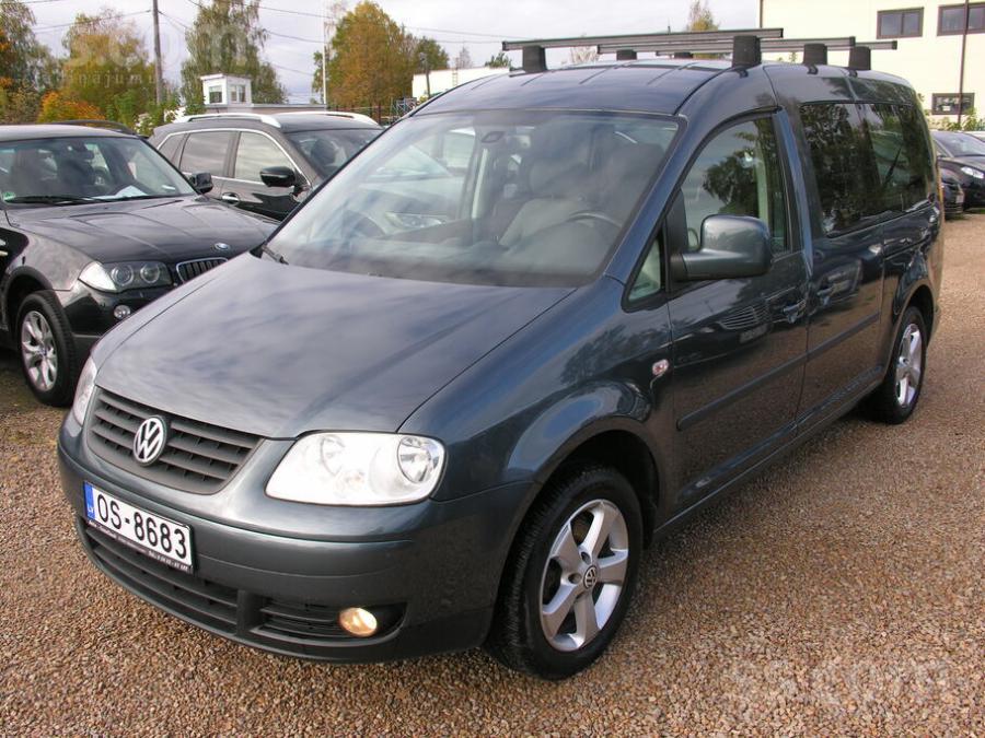 Pelēks Volkswagen Caddy 2009 Rīga, ar dzinēja tilpumu 1.90 L un nobraukumu 0 tūkst. km par 5800 €, foto 1 vietnē AUTOMOTO.COM.LV