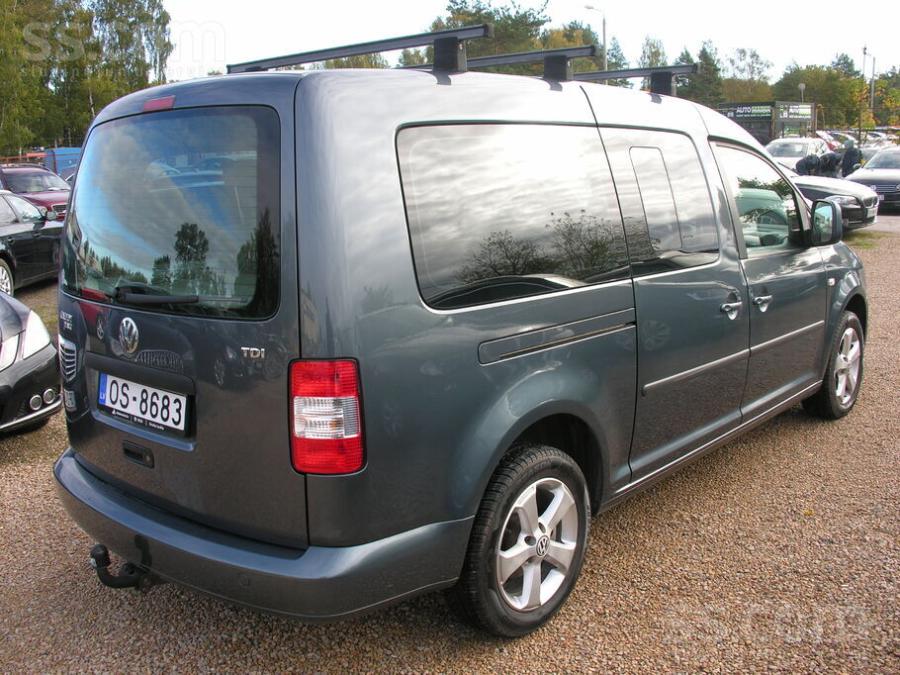Pelēks Volkswagen Caddy 2009 Rīga, ar dzinēja tilpumu 1.90 L un nobraukumu 0 tūkst. km par 5800 €, foto 4 vietnē AUTOMOTO.COM.LV