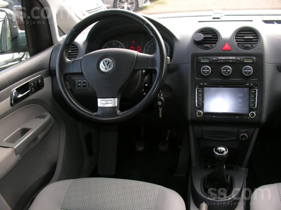 Pelēks Volkswagen Caddy 2009 Rīga, ar dzinēja tilpumu 1.90 L un nobraukumu 0 tūkst. km par 5800 €, foto 12 vietnē AUTOMOTO.COM.LV