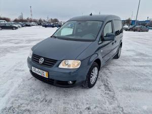 Grey Volkswagen Caddy 2010 in Marijampole, with an engine capacity of 1.90 L and mileage of 261 thousand km for 5100 €, photo 3 on AUTOMOTO.COM.LV