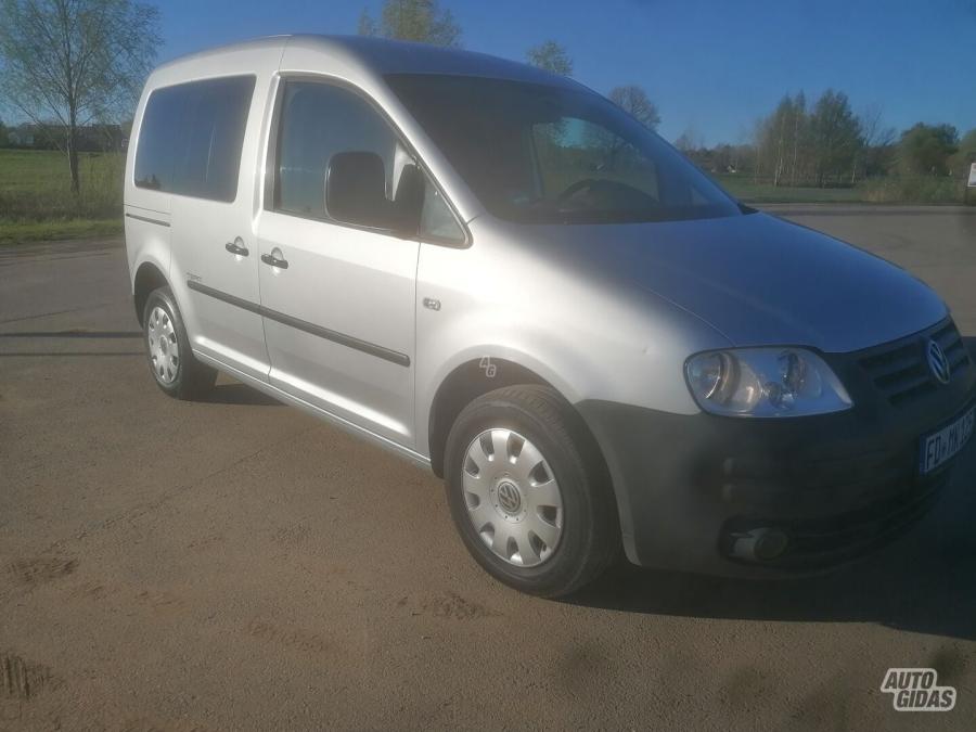 Pelēks Volkswagen Caddy 2010 Jurbarkas, ar dzinēja tilpumu 1.90 L un nobraukumu 302 tūkst. km par 4500 €, foto 1 vietnē AUTOMOTO.COM.LV
