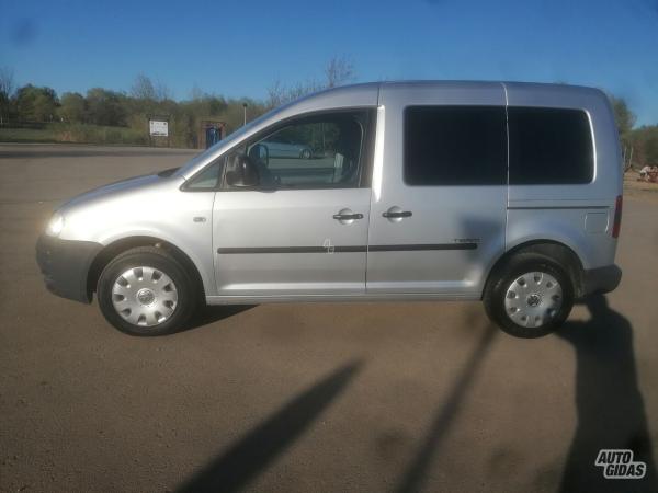 Grey Volkswagen Caddy 2010 in Jurbarkas, with an engine capacity of 1.90 L and mileage of 302 thousand km for 4500 €, photo 6 on AUTOMOTO.COM.LV