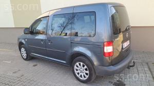 Pelēks Volkswagen Caddy 2010 Ogre, ar dzinēja tilpumu 1.90 L un nobraukumu 316 tūkst. km par 4650 €, foto 3 vietnē AUTOMOTO.COM.LV
