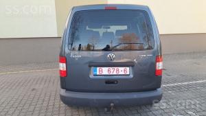 Pelēks Volkswagen Caddy 2010 Ogre, ar dzinēja tilpumu 1.90 L un nobraukumu 316 tūkst. km par 4650 €, foto 8 vietnē AUTOMOTO.COM.LV