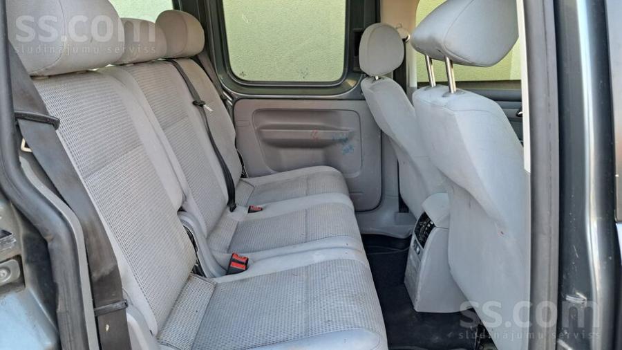 Pelēks Volkswagen Caddy 2010 Ogre, ar dzinēja tilpumu 1.90 L un nobraukumu 316 tūkst. km par 4650 €, foto 14 vietnē AUTOMOTO.COM.LV