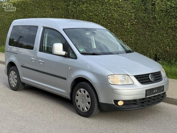 Grey Volkswagen Caddy 2010 in Vilnius, with an engine capacity of 1.90 L and mileage of 236 thousand km for 4500 €, photo 1 on AUTOMOTO.COM.LV