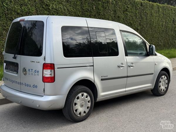 Grey Volkswagen Caddy 2010 in Vilnius, with an engine capacity of 1.90 L and mileage of 236 thousand km for 4500 €, photo 4 on AUTOMOTO.COM.LV