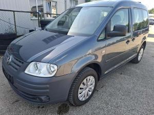 Grey Volkswagen Caddy 2010 in Utena, with an engine capacity of 1.90 L and mileage of 350 thousand km for 3700 €, photo  on AUTOMOTO.COM.LV