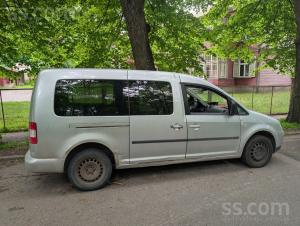 Pelēks Volkswagen Caddy 2010 Rīga, ar dzinēja tilpumu 1.90 L un nobraukumu 390 tūkst. km par 3000 €, foto  vietnē AUTOMOTO.COM.LV