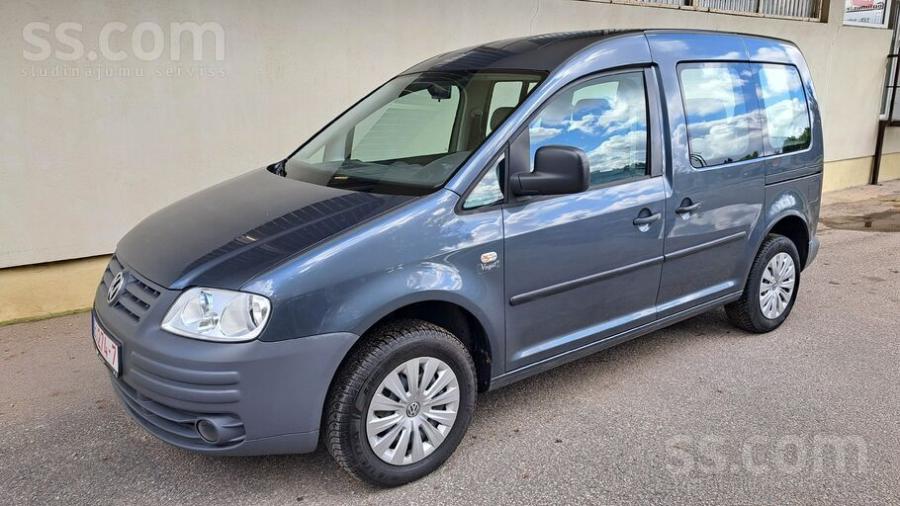 Pelēks Volkswagen Caddy 2010 Ogre, ar dzinēja tilpumu 1.90 L un nobraukumu 331 tūkst. km par 4550 €, foto 6 vietnē AUTOMOTO.COM.LV