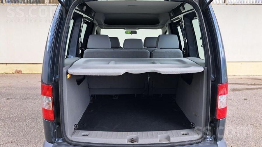 Pelēks Volkswagen Caddy 2010 Ogre, ar dzinēja tilpumu 1.90 L un nobraukumu 331 tūkst. km par 4550 €, foto 22 vietnē AUTOMOTO.COM.LV