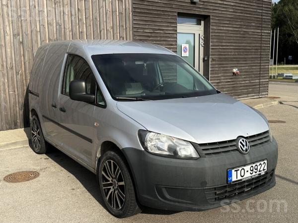 Grey Volkswagen Caddy 2010 in Riga, with an engine capacity of 1.60 L and mileage of 287 thousand km for 3250 €, photo 2 on AUTOMOTO.COM.LV