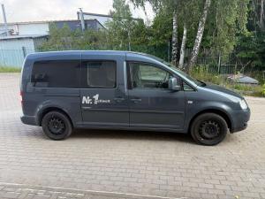 Pelēks Volkswagen Caddy 2010 Utena, ar dzinēja tilpumu 1.90 L un nobraukumu 515 tūkst. km par 4300 €, foto 7 vietnē AUTOMOTO.COM.LV