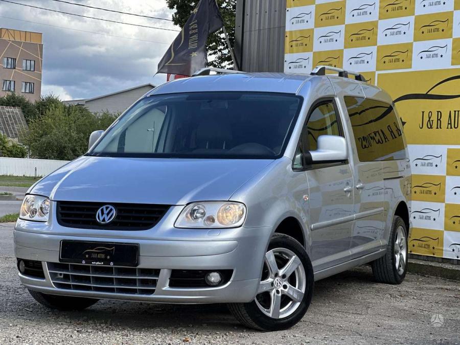 Pelēks Volkswagen Caddy 2010 Šauļi, ar dzinēja tilpumu 1.90 L un nobraukumu 297 tūkst. km par 4850 €, foto 1 vietnē AUTOMOTO.COM.LV