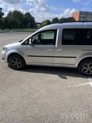 Pelēks Volkswagen Caddy 2010 Aizkraukle, ar dzinēja tilpumu 1.60 L un nobraukumu 400 tūkst. km par 4670 €, foto 5 vietnē AUTOMOTO.COM.LV