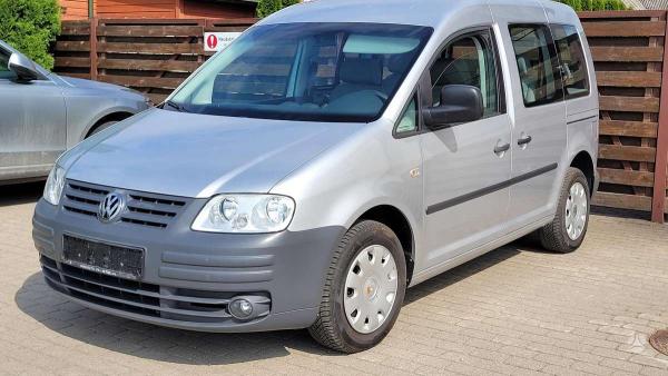 Pelēks Volkswagen Caddy 2010 Kretinga, ar dzinēja tilpumu 1.90 L un nobraukumu 209 tūkst. km par 4999 €, foto 1 vietnē AUTOMOTO.COM.LV