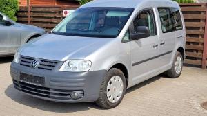 Pelēks Volkswagen Caddy 2010 Kretinga, ar dzinēja tilpumu 1.90 L un nobraukumu 209 tūkst. km par 4999 €, foto  vietnē AUTOMOTO.COM.LV