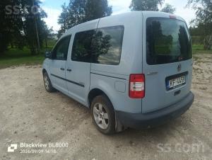 Grey Volkswagen Caddy 2010 in Tukums, with an engine capacity of 1.90 L and mileage of 415 thousand km for 2450 €, photo 6 on AUTOMOTO.COM.LV
