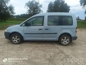 Grey Volkswagen Caddy 2010 in Tukums, with an engine capacity of 1.90 L and mileage of 415 thousand km for 2450 €, photo 7 on AUTOMOTO.COM.LV