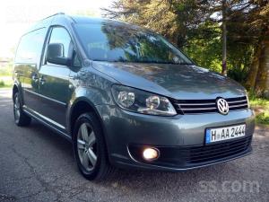 Pelēks Volkswagen Caddy 2011 Cēsis, ar dzinēja tilpumu 1.60 L un nobraukumu 0 tūkst. km par 7990 €, foto 2 vietnē AUTOMOTO.COM.LV