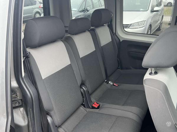 Grey Volkswagen Caddy 2011 in Kedainiai, with an engine capacity of 1.20 L and mileage of 254 thousand km for 3999 €, photo 10 on AUTOMOTO.COM.LV