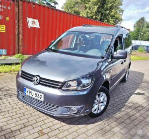 Pelēks Volkswagen Caddy 2011 Radviliškis, ar dzinēja tilpumu 1.60 L un nobraukumu 263 tūkst. km par 6950 €, foto  vietnē AUTOMOTO.COM.LV