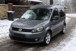 Pelēks Volkswagen Caddy 2011 Viļņa, ar dzinēja tilpumu 1.60 L un nobraukumu 277 tūkst. km par 6150 €, foto  vietnē AUTOMOTO.COM.LV