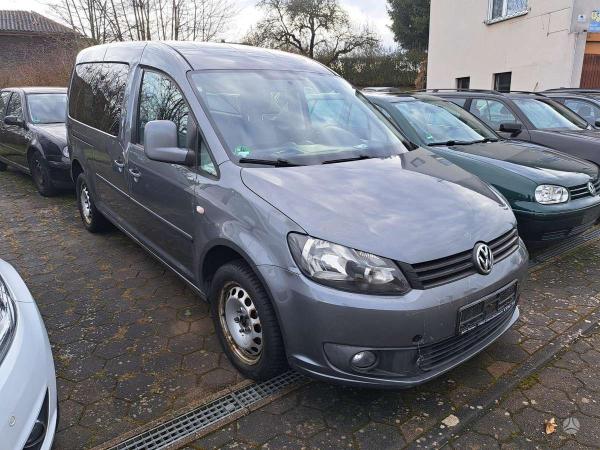 Grey Volkswagen Caddy 2011 in Kelme, with an engine capacity of 1.60 L and mileage of 30 thousand km for 3499 €, photo 1 on AUTOMOTO.COM.LV