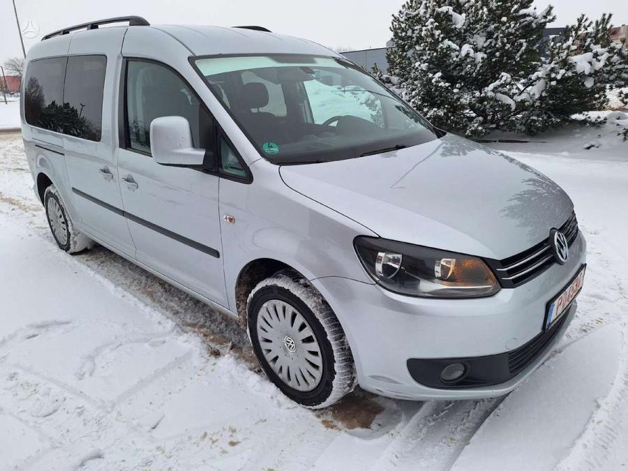 Pelēks Volkswagen Caddy 2011 Telšiai, ar dzinēja tilpumu 1.60 L un nobraukumu 280 tūkst. km par 6450 €, foto 1 vietnē AUTOMOTO.COM.LV