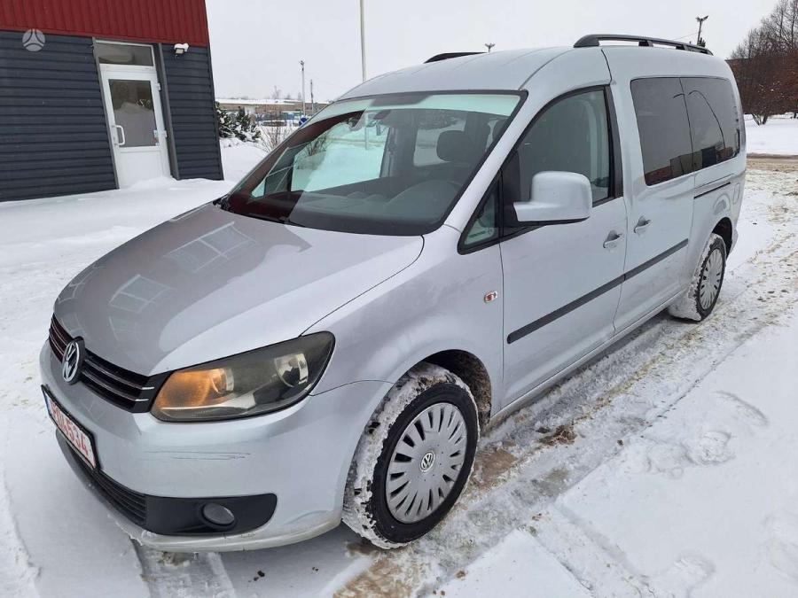 Pelēks Volkswagen Caddy 2011 Telšiai, ar dzinēja tilpumu 1.60 L un nobraukumu 280 tūkst. km par 6450 €, foto 2 vietnē AUTOMOTO.COM.LV