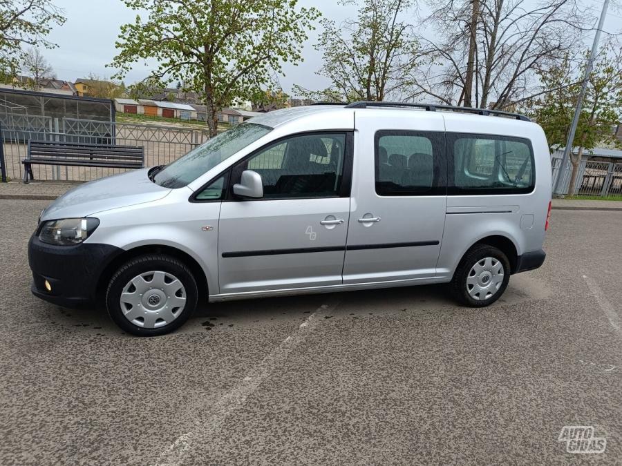 Grey Volkswagen Caddy 2011 in Telschi, with an engine capacity of 1.60 L and mileage of 232 thousand km for 6999 €, photo 5 on AUTOMOTO.COM.LV