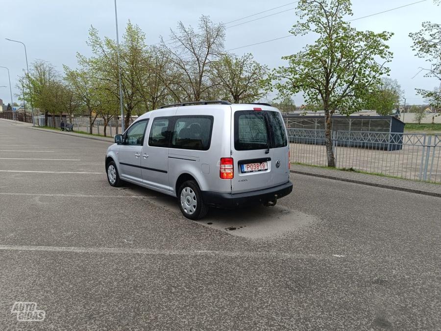 Grey Volkswagen Caddy 2011 in Telschi, with an engine capacity of 1.60 L and mileage of 232 thousand km for 6999 €, photo 7 on AUTOMOTO.COM.LV