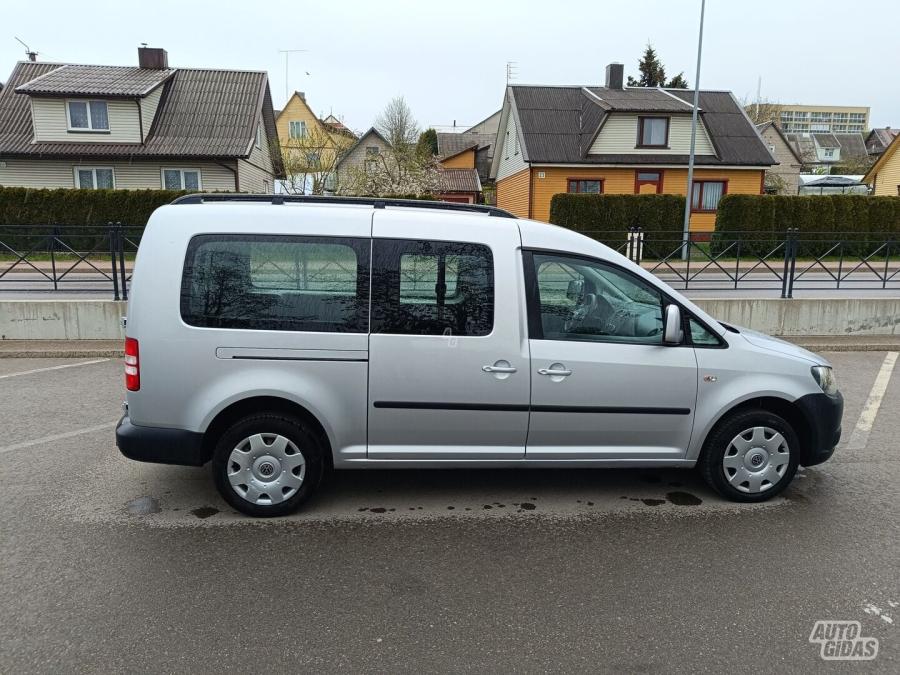 Grey Volkswagen Caddy 2011 in Telschi, with an engine capacity of 1.60 L and mileage of 232 thousand km for 6999 €, photo 13 on AUTOMOTO.COM.LV