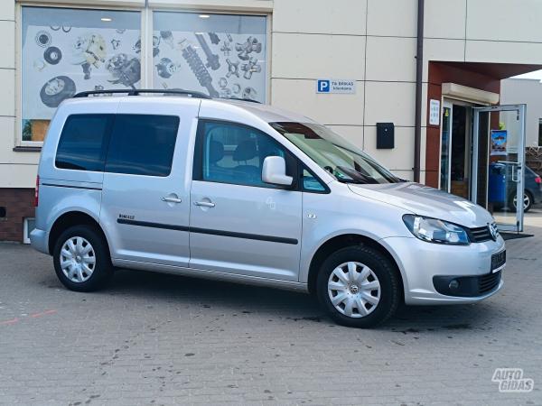 Grey Volkswagen Caddy 2011 in Kretinga, with an engine capacity of 1.60 L and mileage of 244 thousand km for 6500 €, photo 3 on AUTOMOTO.COM.LV