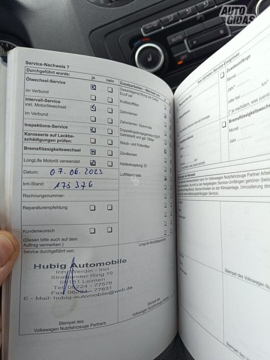 Pelēks Volkswagen Caddy 2011 Telšiai, ar dzinēja tilpumu 1.60 L un nobraukumu 232 tūkst. km par 6700 €, foto 27 vietnē AUTOMOTO.COM.LV