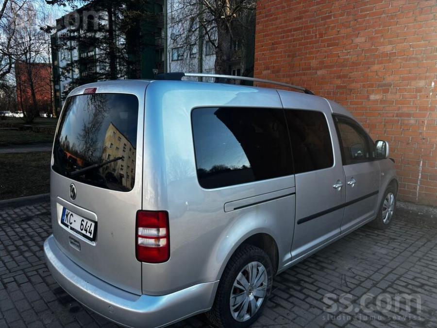 Pelēks Volkswagen Caddy 2011 Liepāja, ar dzinēja tilpumu 1.60 L un nobraukumu 306 tūkst. km par 6500 €, foto 4 vietnē AUTOMOTO.COM.LV