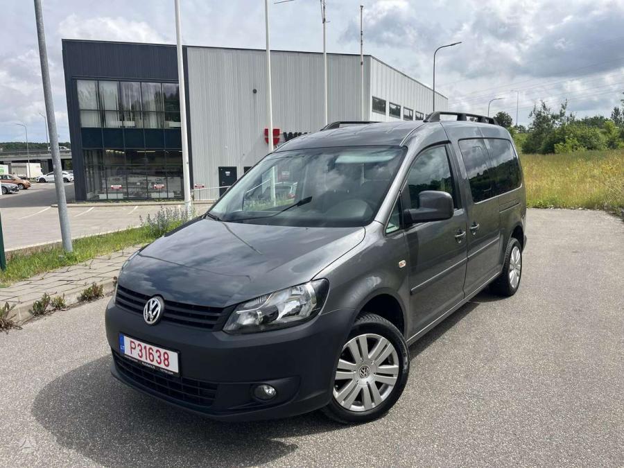 Pelēks Volkswagen Caddy 2011 Viļņa, ar dzinēja tilpumu 1.60 L un nobraukumu 211 tūkst. km par 8350 €, foto 1 vietnē AUTOMOTO.COM.LV