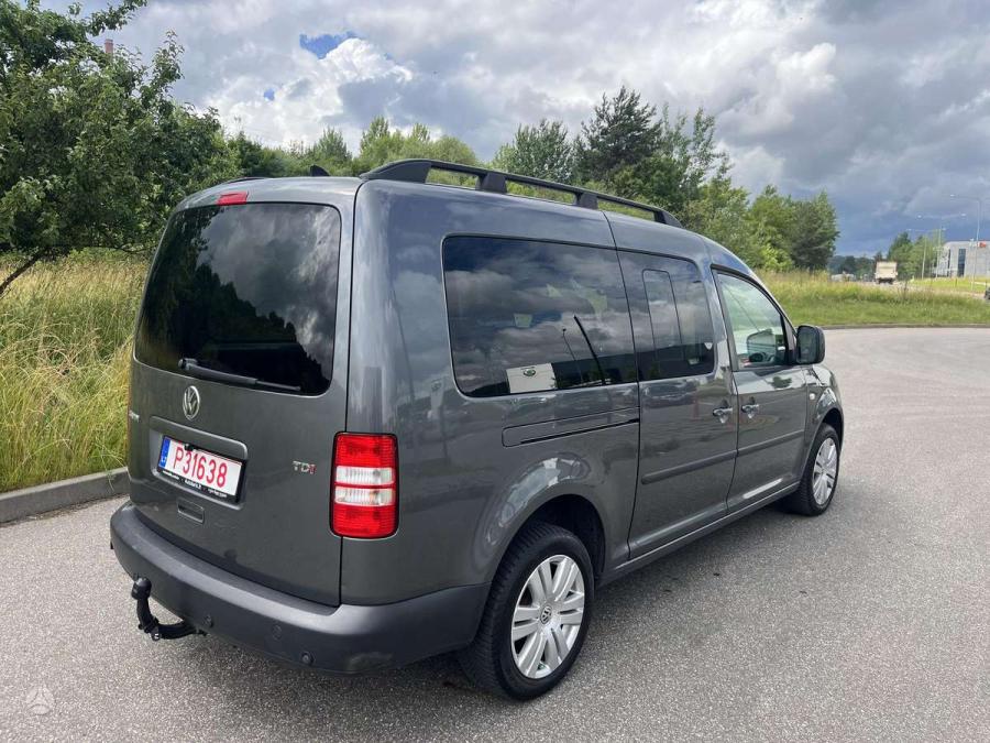 Pelēks Volkswagen Caddy 2011 Viļņa, ar dzinēja tilpumu 1.60 L un nobraukumu 211 tūkst. km par 8350 €, foto 6 vietnē AUTOMOTO.COM.LV