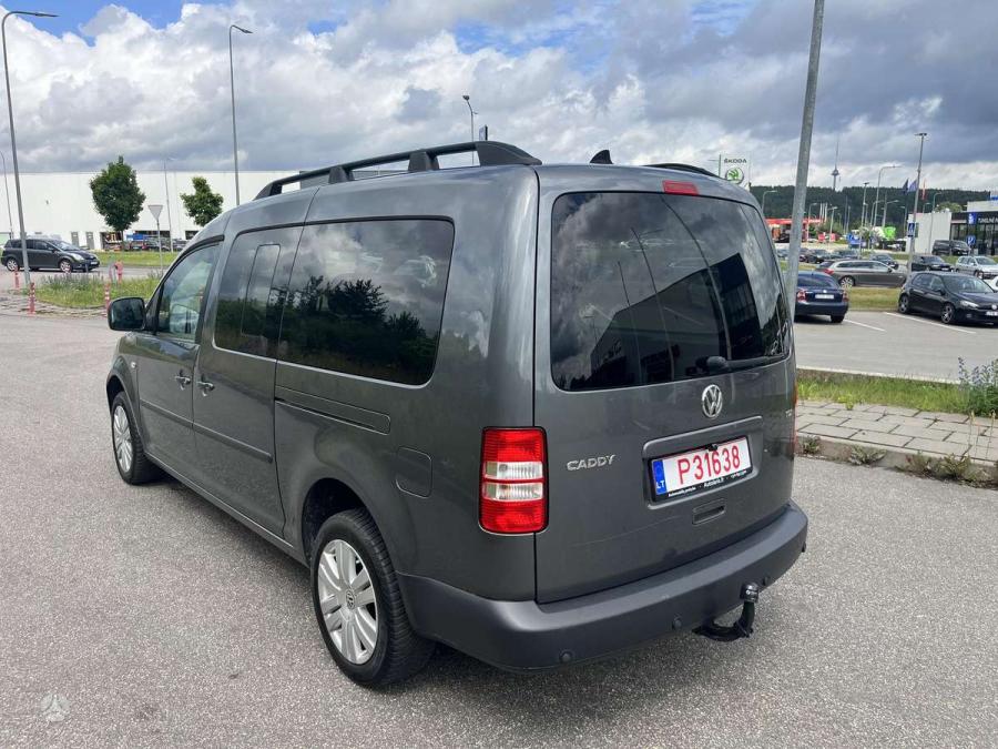 Pelēks Volkswagen Caddy 2011 Viļņa, ar dzinēja tilpumu 1.60 L un nobraukumu 211 tūkst. km par 8350 €, foto 8 vietnē AUTOMOTO.COM.LV