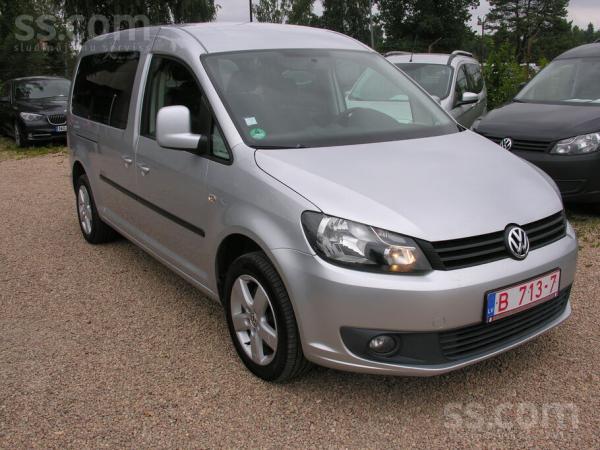 Pelēks Volkswagen Caddy 2011 Rīga, ar dzinēja tilpumu 1.60 L un nobraukumu 0 tūkst. km par 6950 €, foto 2 vietnē AUTOMOTO.COM.LV